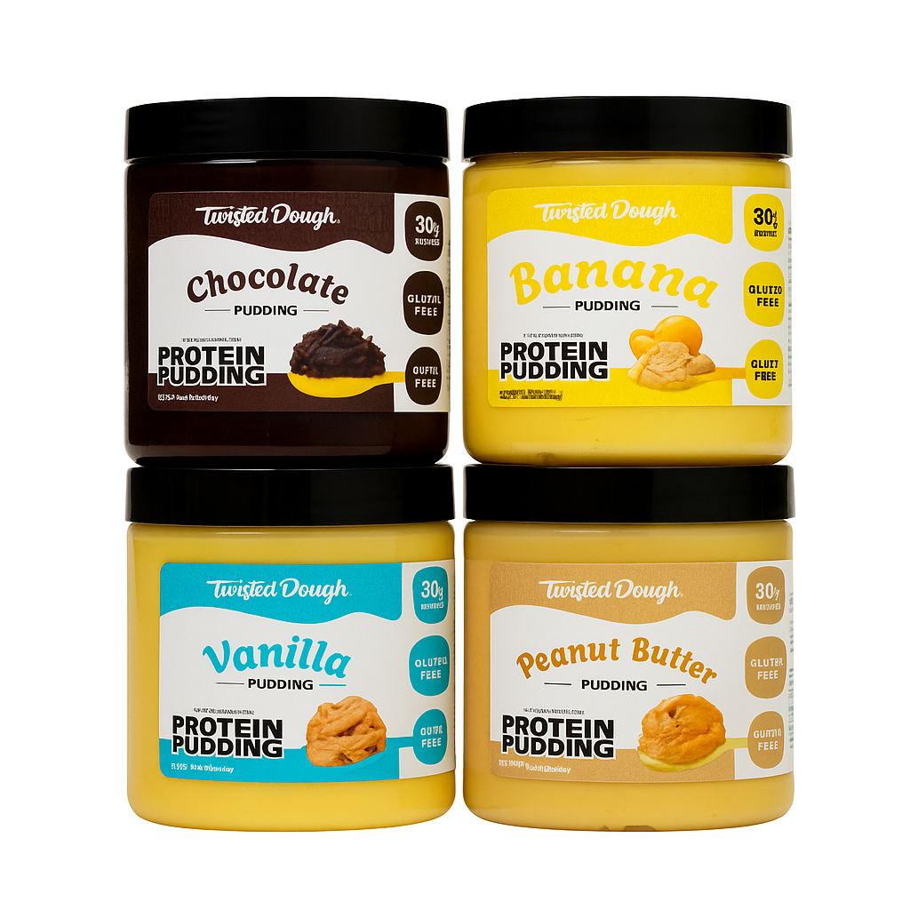 Build Your Own 4 Pack Protein Pudding Bundle - Twisted Dough