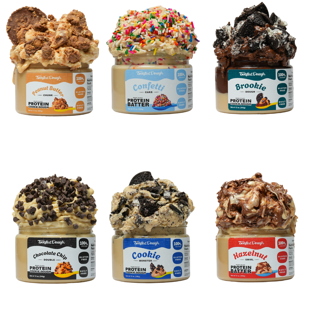 Build Your Own 7 Pack Protein Dough KING Size Bundle - Twisted Dough