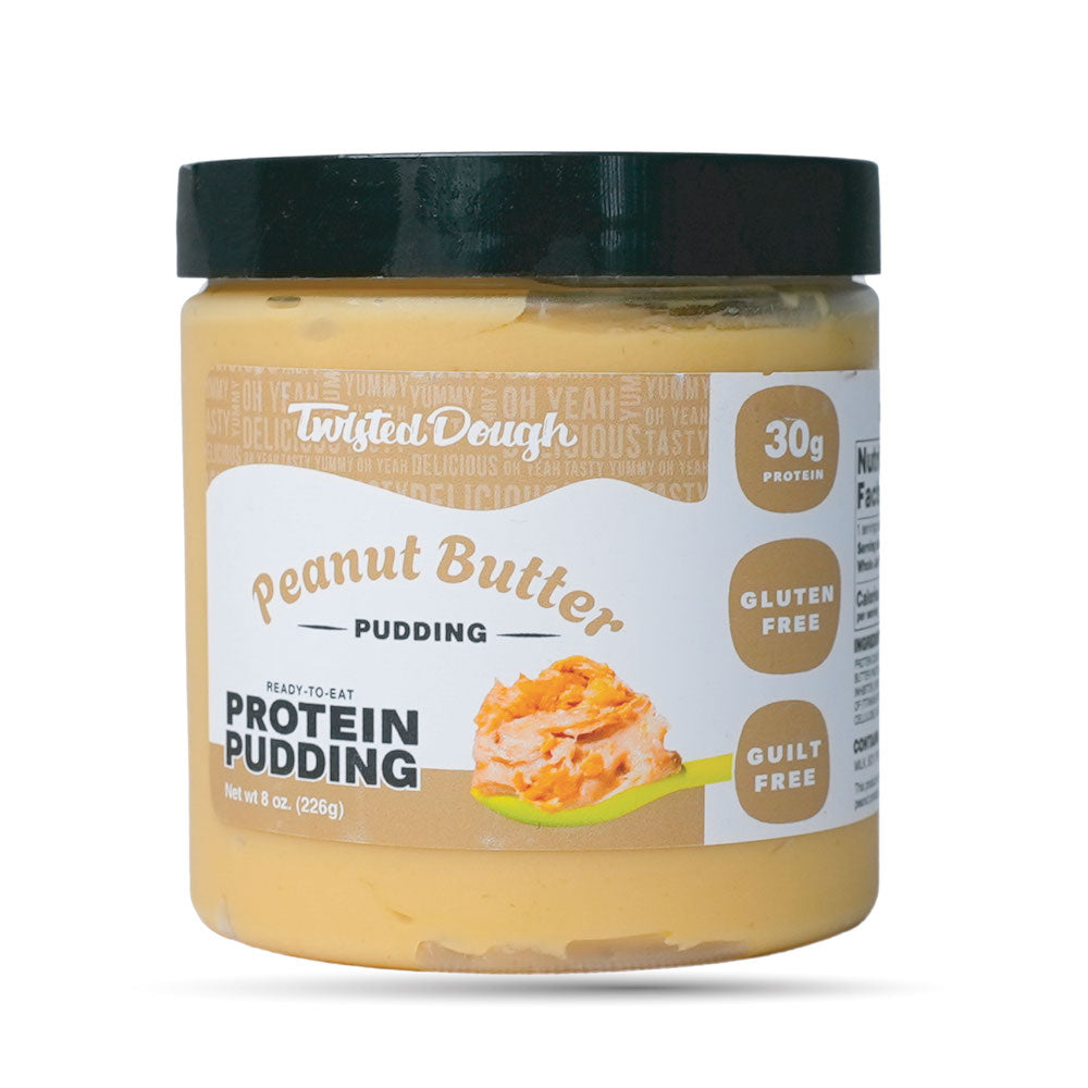 Protein Peanut Butter Pudding - Twisted Dough
